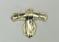China Custom Made Wholesale Coffin Handles , Coffin Accessories Anti Corrosion for sale