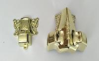 China Gold Color Model 3# ABS Plastic Casket Corners for sale