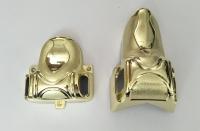 China Model 5# Pale Gold PP Virgin Casket Corners for sale