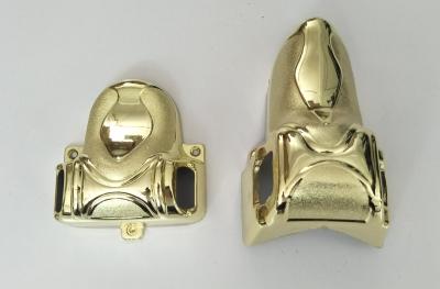 China Model 5# Pale Gold PP Virgin Casket Corners for sale