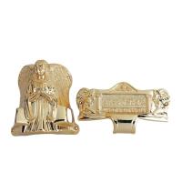China 19# Funeral Decoration Casket Corners With Metal Bar for sale