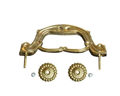 China Golden Europe Style H9010 Plastic Outside Casket Handle Hardware for sale