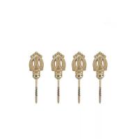 China Metal Bottom Plastic TOP Coffin Screw For Casket Fastening for sale