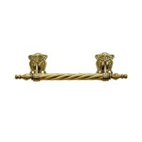 China Zamak Metal Golden Casket Handle Zinc Alloy Material European Style for sale