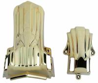 China Copper Silver Casket Accessories With Praying Hands Casket Hardware for sale