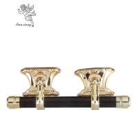 China High Polished Silver Swing Coffin Handle With Plastic Panel Covered for sale