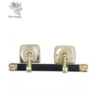 China Pale Gold Coffin Swing Handle African Style Abs Pp Plastic Material for sale