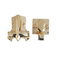 China Copper Funeral Furniture Coffin Parts Casket Corner PP Plastic for sale