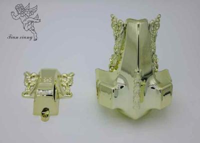 China Gold Plastic Material Casket Coffin Hardware Casket Accessories for sale