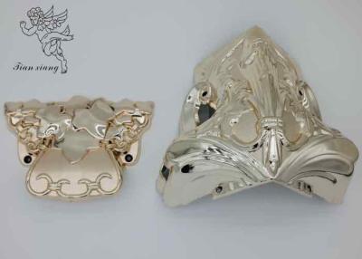 China Adult Use Casket Ornaments Hardware Silver Lightweight for sale