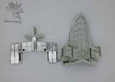 China Silver Color Coffin Corners Casket Accessories Plastic Material for sale