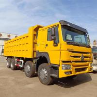 China SINOTRUK HOWO 8x4 Used Dump Tipper Truck 30 Cubic Meters 40 Tons Right Hand Drive for sale
