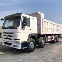 China SINOTRUK HOWO 8x4 Used Dump Tipper Truck 30 Cubic Meters 40 Tons Right Hand Drive for sale