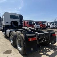 China SINOTRUK HOWO 6x4 Used Tractor Truck 371HP 375HP 274kw 4.22 Ratio for sale