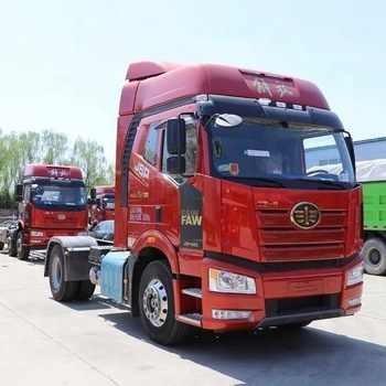 China Used FAW 6x4 Tractor Head Truck 350HP Diesel Euro 2 for Sale for sale
