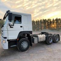 China Customized Second Hand Howo A7 6x4 Tractor Truck 420HP Used Truck Head for Export for sale