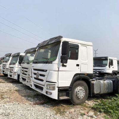China Customized Second Hand Howo A7 6x4 Tractor Truck 420HP Used Truck Head for Export for sale