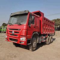 China Used HOWO Dump Truck 6x4 375hp Diesel Euro 3 Mining Truck 21-30T Capacity for sale