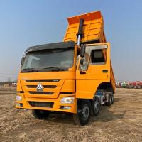 China Used Sinotruk Howo 8x4 Dump Truck 375HP Euro 3 12 Wheeler Tipper for Sale for sale