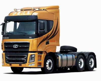 China CAMC H9 6x4 Tractor Truck 550HP Euro5 Used Trailer Head Heavy Duty for sale