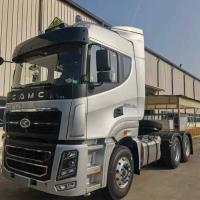 China CAMC H9 6x4 Tractor Truck 550HP Euro5 Used Trailer Head Heavy Duty for sale