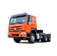 China Howo 6x4 Used Tractor Truck 380HP Sinotruk Second Hand Heavy Duty Diesel for sale