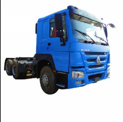 China Howo 6x4 Used Tractor Truck 380HP Sinotruk Second Hand Heavy Duty Diesel for sale