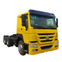 China Howo 6x4 Used Tractor Truck 380HP Sinotruk Second Hand Heavy Duty Diesel for sale