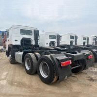 China Used Sinotruk Howo 6x4 Tractor Truck 371HP 400L Fuel Tank Heavy Duty Truck Head for Sale for sale