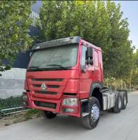 China Used Sinotruk Howo 6x4 Tractor Truck 371HP 400L Fuel Tank Heavy Duty Truck Head for Sale for sale