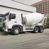 China SINOTRUCK HOWO 14000kg Self Loading Concrete Mixer Truck 16m3 Drum Capacity for sale