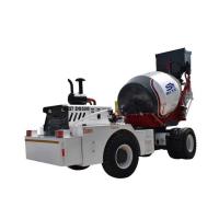 China 4m3 4x4 Self Loading Concrete Mixer Truck 92kw Diesel Engine for Cement Mixing for sale