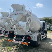 China Howo 4m3 Concrete Mixer Truck with Pump 130HP Euro III 4x2 LHD for sale