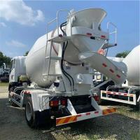 China Howo 4m3 Concrete Mixer Truck with Pump 130HP Euro III 4x2 LHD for sale