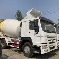 China Used HOWO 6x4 Concrete Mixer Truck 351-450hp Diesel Euro 2 for sale