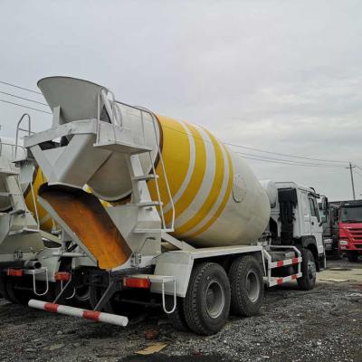 China Used HOWO 6x4 Concrete Mixer Truck 351-450hp Diesel Euro 2 for sale