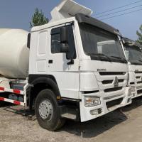 China Used HOWO 6x4 Concrete Mixer Truck 351-450hp Diesel Euro 2 for sale