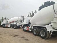 China Used HOWO 16CBM Concrete Mixer Truck 380hp Transit Mixer for Construction for sale