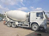 China Used HOWO 16CBM Concrete Mixer Truck 380hp Transit Mixer for Construction for sale