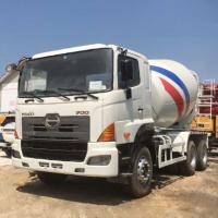 China Hino Used Concrete Mixer Truck 9m3 10m3 12m3 Zoomlion Diesel Engine 259kw for Sale for sale