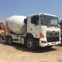 China Hino Used Concrete Mixer Truck 9m3 10m3 12m3 Zoomlion Diesel Engine 259kw for Sale for sale