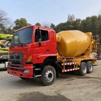 China Hino Used Concrete Mixer Truck 9m3 10m3 12m3 Zoomlion Diesel Engine 259kw for Sale for sale