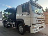 China Used Sinotruk Howo 5m3 8m3 10cbm Concrete Mixer Truck Euro II 371hp for sale