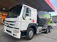 China Used Sinotruk Howo 5m3 8m3 10cbm Concrete Mixer Truck Euro II 371hp for sale