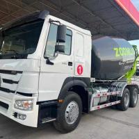 China Used Sinotruk Howo 5m3 8m3 10cbm Concrete Mixer Truck Euro II 371hp for sale