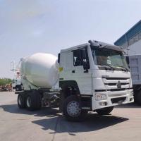 China Sinotruck Howo Used Concrete Mixer Truck 10m3 371hp Euro II for Sale for sale