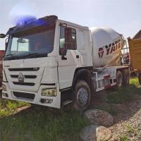 China Sinotruck Howo Used Concrete Mixer Truck 10m3 371hp Euro II for Sale for sale
