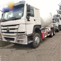 China Sinotruck Howo Used Concrete Mixer Truck 10m3 371hp Euro II for Sale for sale