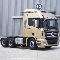 China Used RHD FOTON 371hp 6x4 Semi Truck Tractor Head 30 Ton Loading Capacity for sale