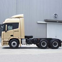 China Used RHD FOTON 371hp 6x4 Semi Truck Tractor Head 30 Ton Loading Capacity for sale